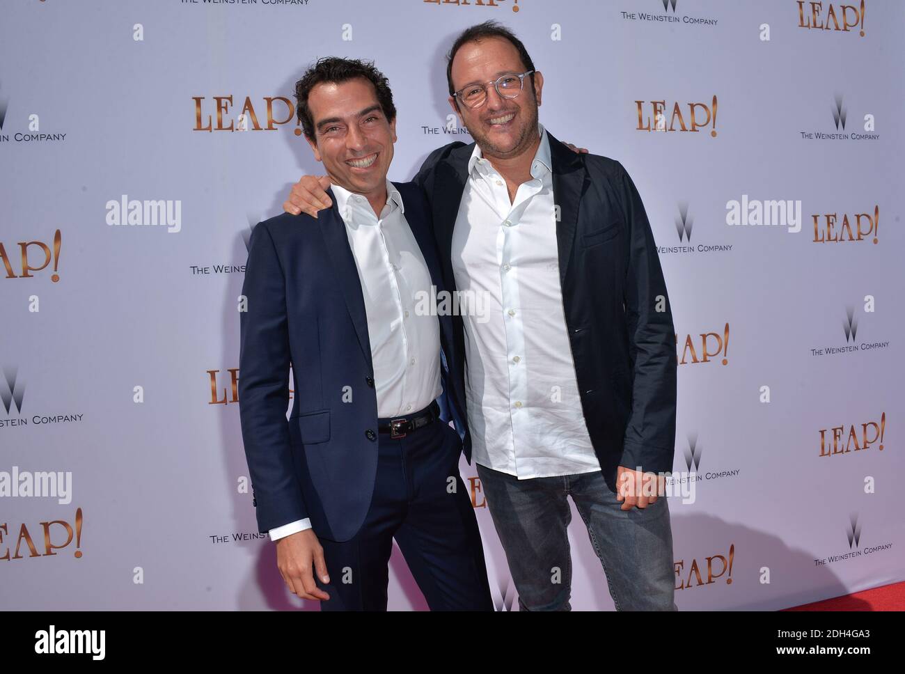 Yann Zenou and Laurent Zeitoun attend the Weinstein Company's LEAP ...