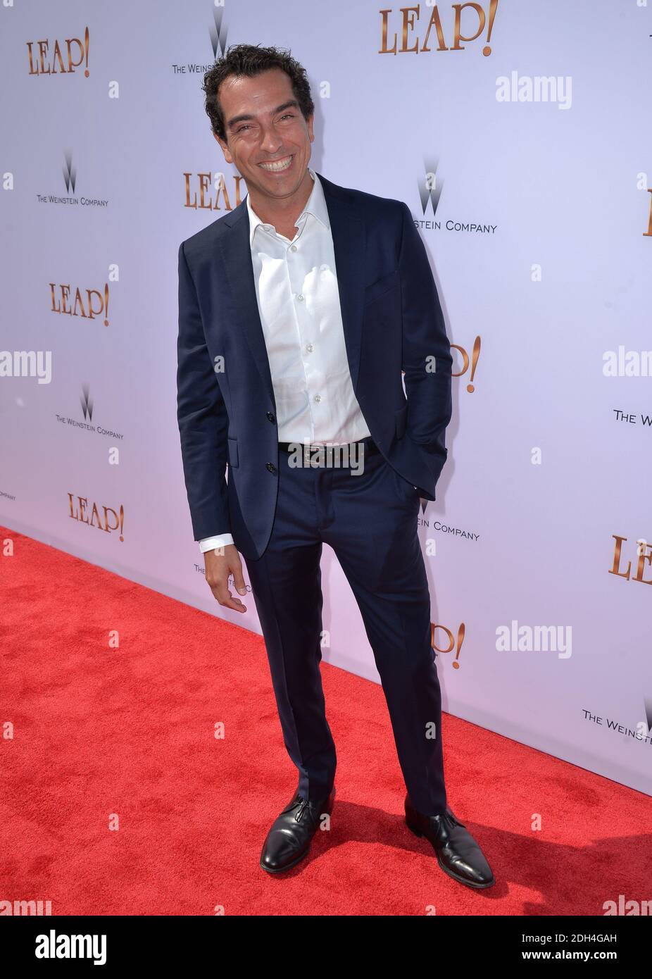 Yann Zenou attends the Weinstein Company's LEAP! premiere at the Grove ...