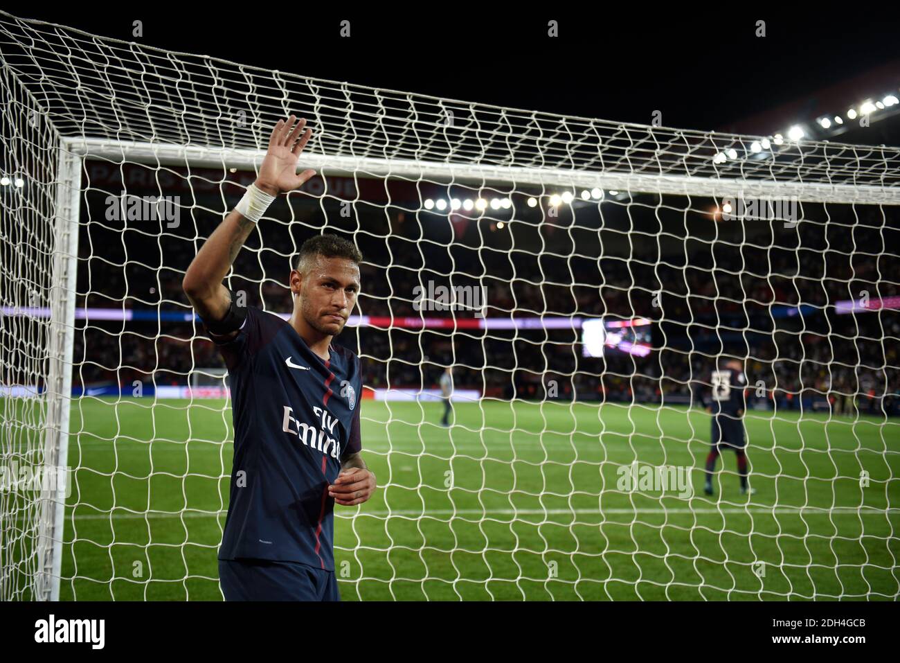 Neymar of psg gestures hi-res stock photography and images - Alamy