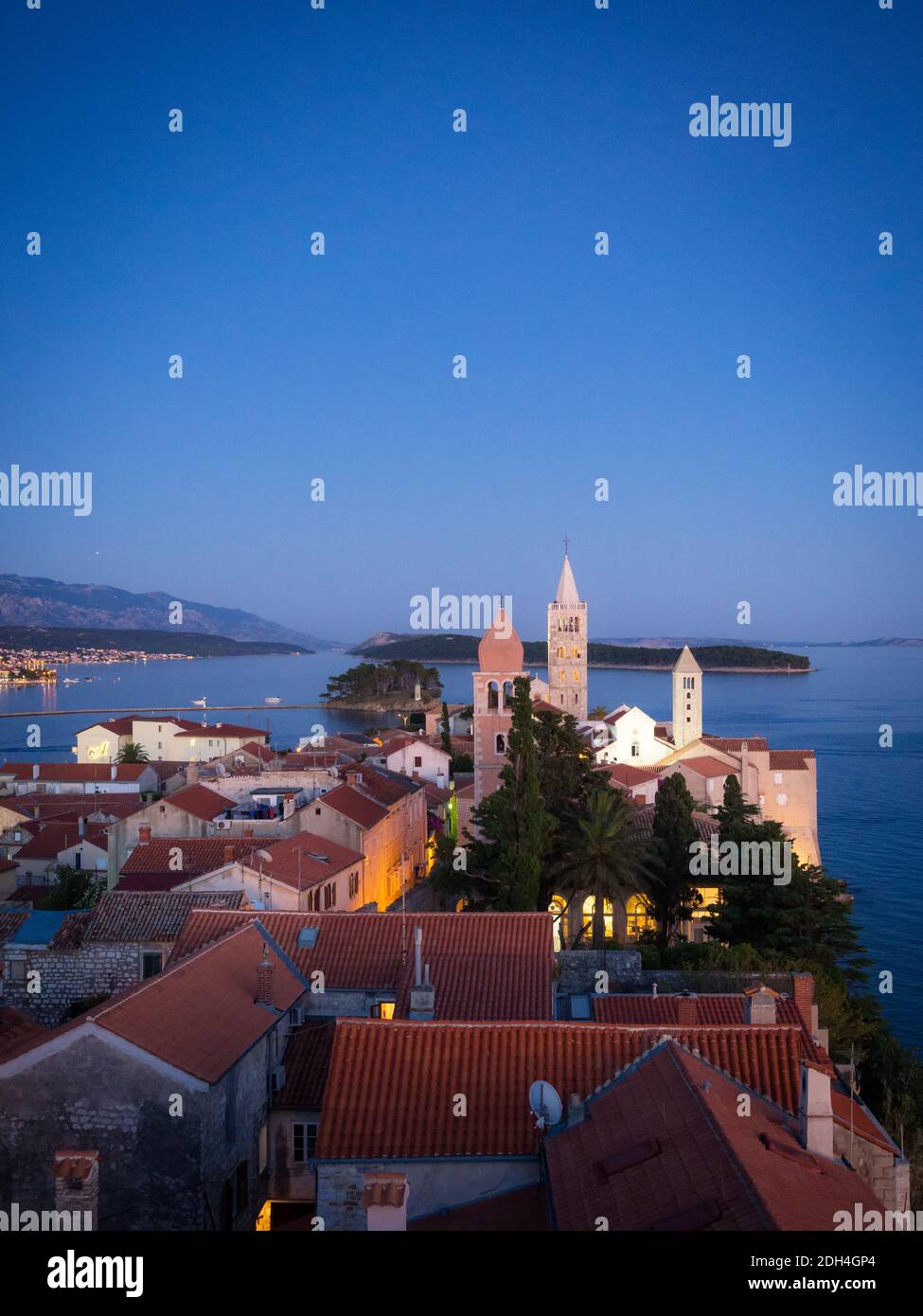 Night view of rab town hi-res stock photography and images - Alamy