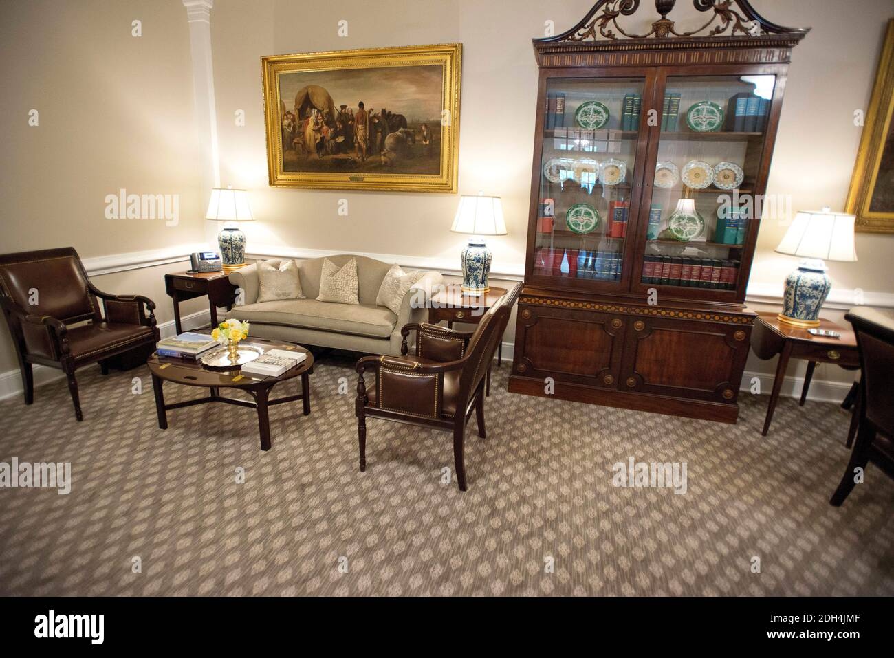 Very high resolution view of the newly renovated interior of the West ...