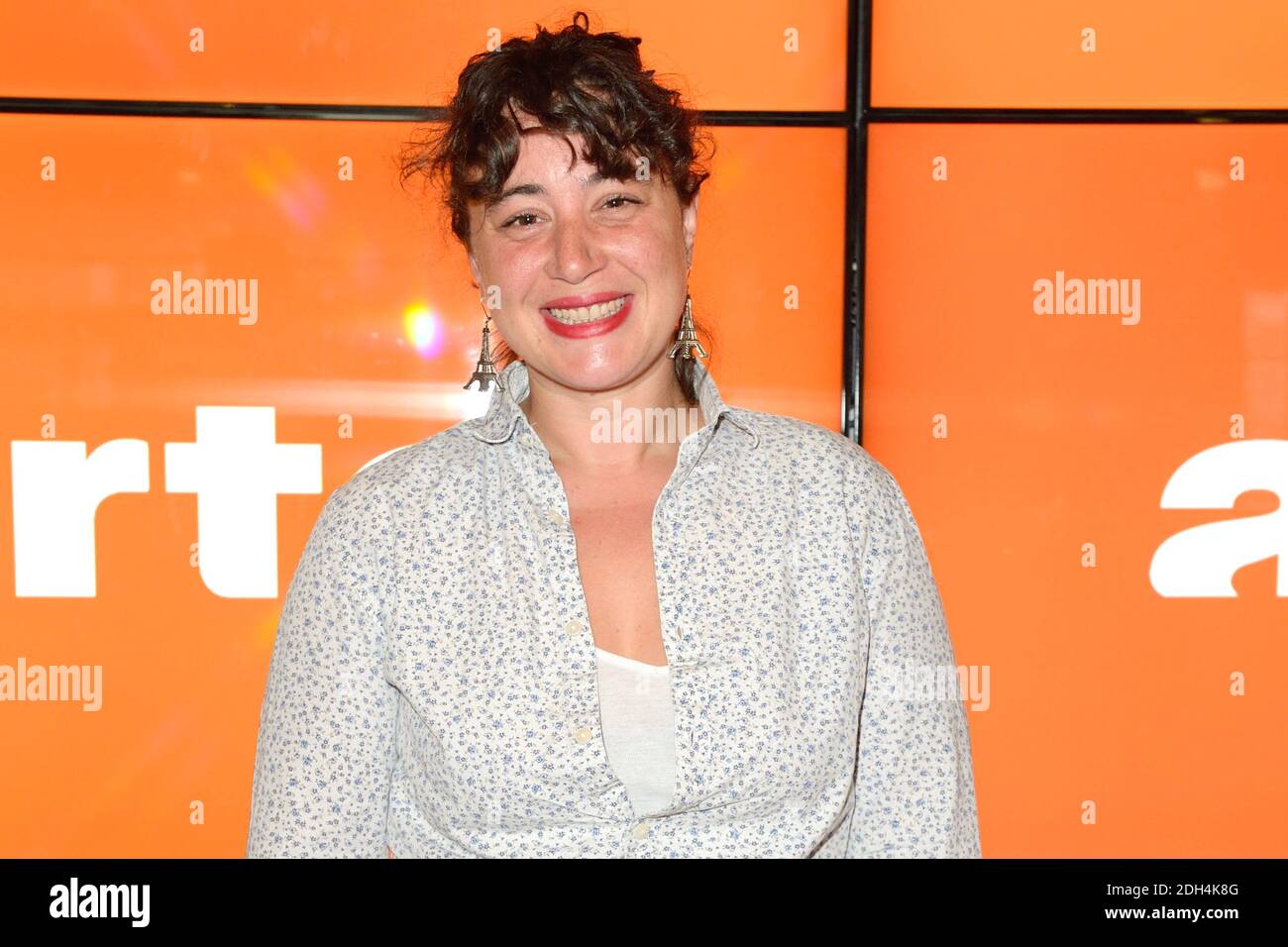 Louise Massin assiste a la conference de presse Rentree 2017 de Arte au ...