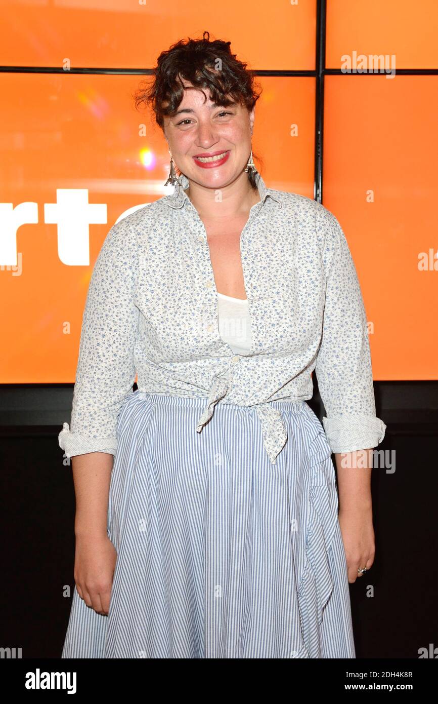 Louise Massin assiste a la conference de presse Rentree 2017 de Arte au ...