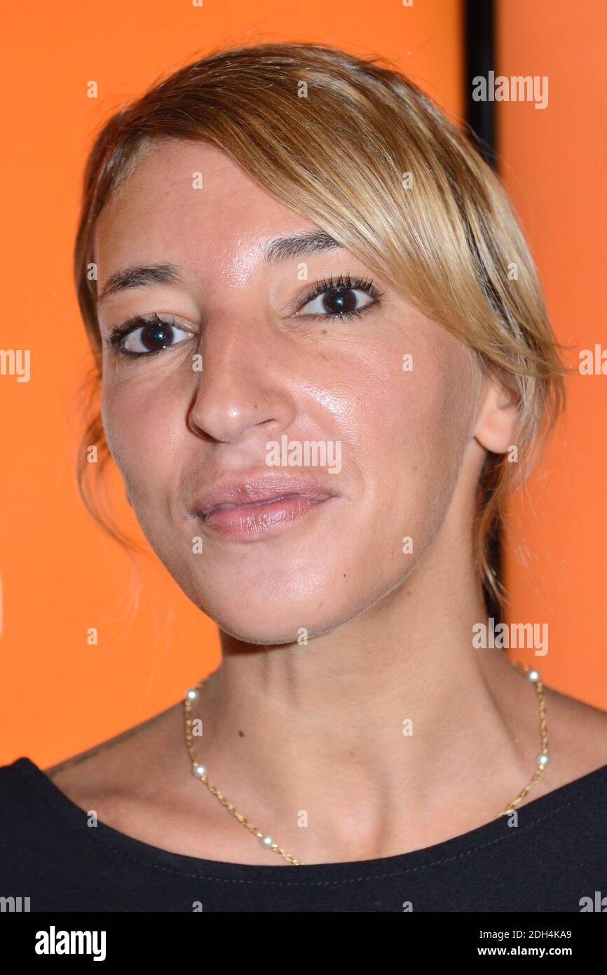 Nadia Daam assiste a la conference de presse Rentree 2017 de Arte au ...