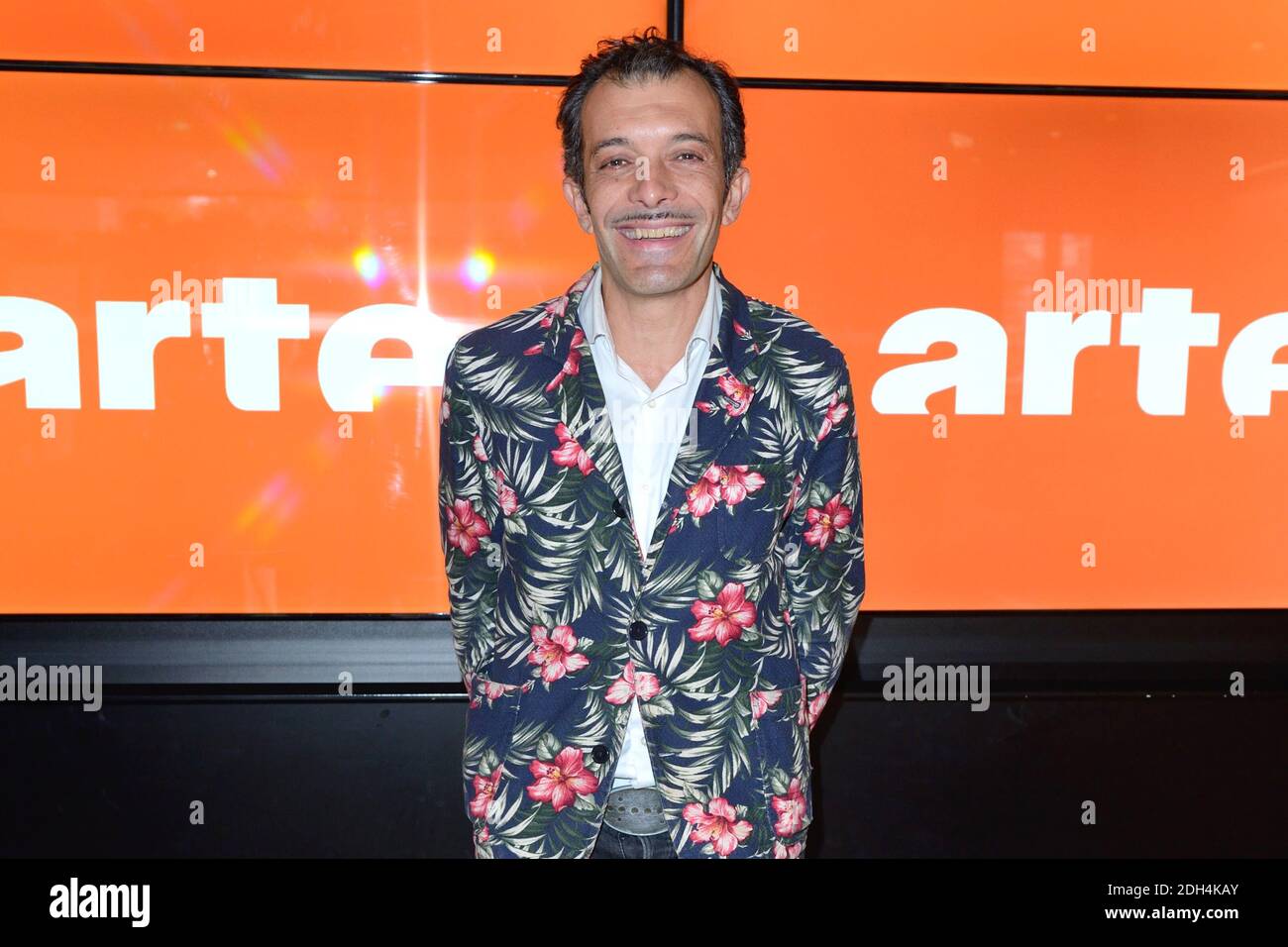 David Combe assiste a la conference de presse Rentree 2017 de Arte au ...