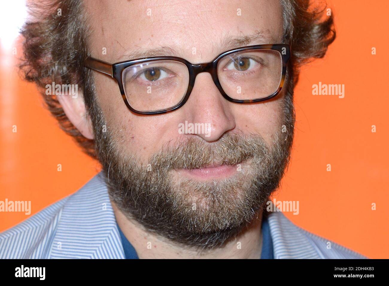 Nicolas Pariser assiste a la conference de presse Rentree 2017 de Arte ...