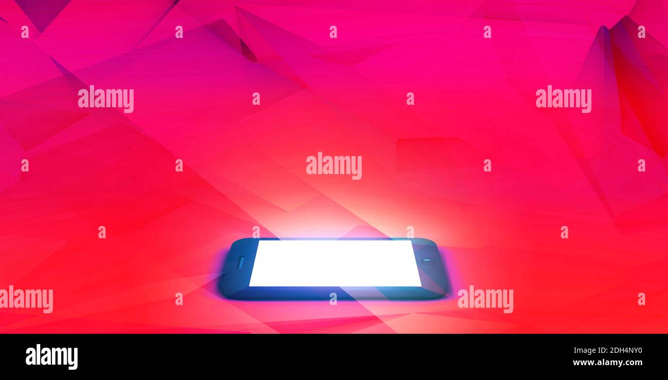 Smartphone App Mockup Stock Photo - Alamy