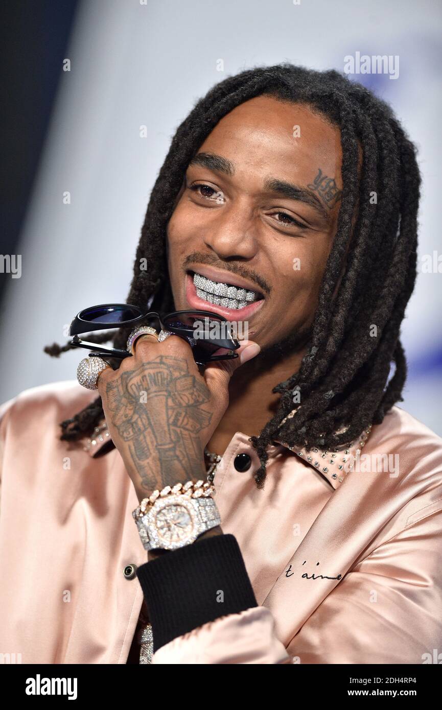 Quavo attends the 2017 MTV Video Music Awards at The Forum on August 27 ...