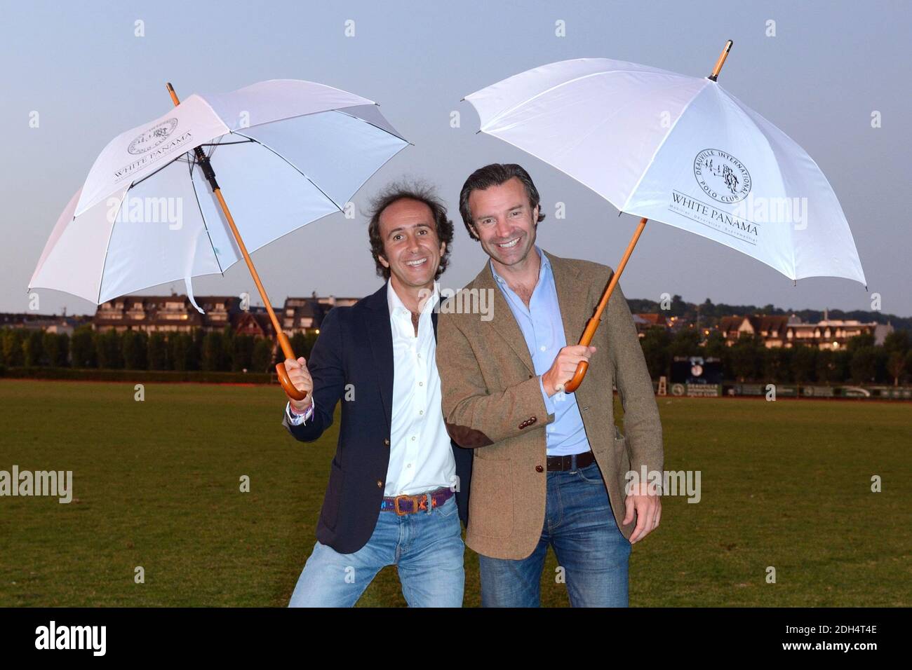 Jean Edouard Mazery et David Scheffler assistent a la Coupe Marta ...