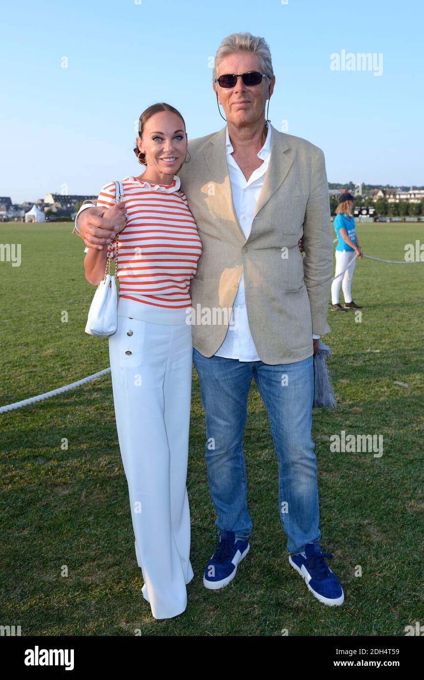Dominique Desseigne avec sa compagne Alexandra Cardinale assistent a la ...
