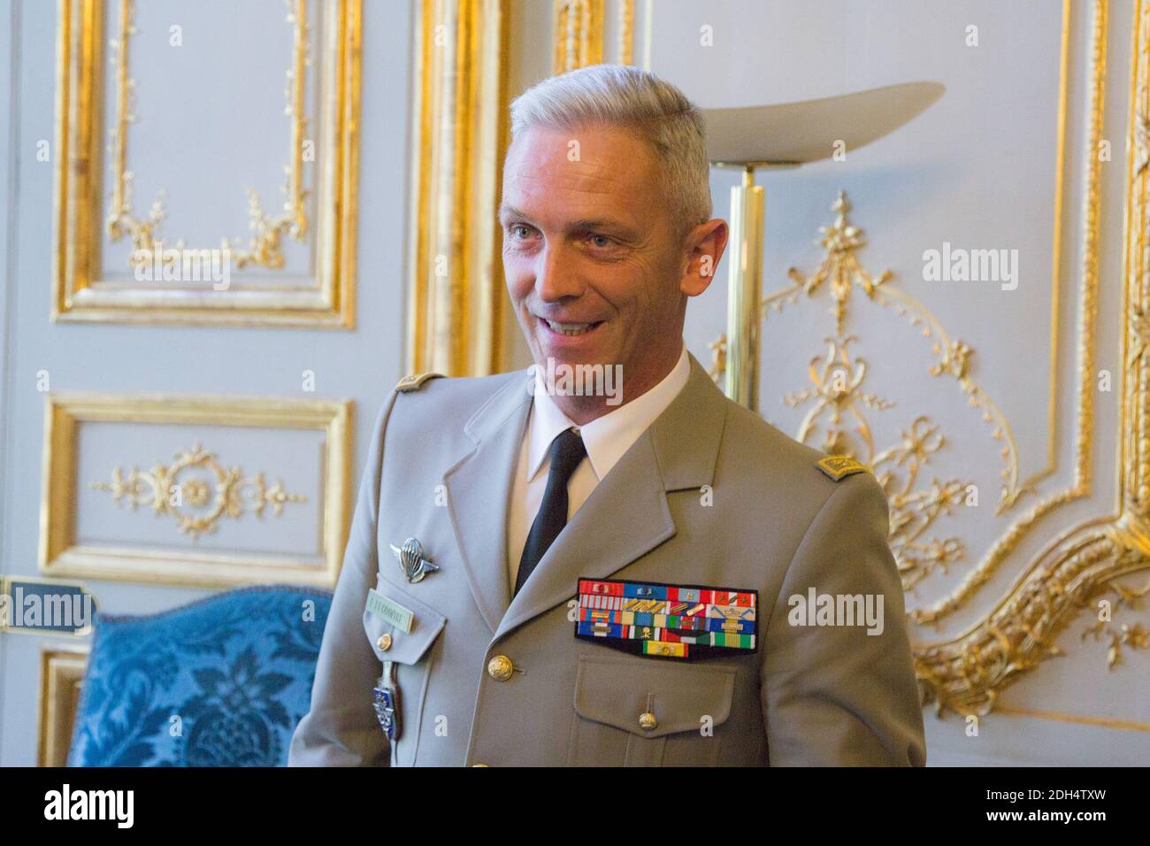 New French armed forces chief of staff General Francois Lecointre meet ...