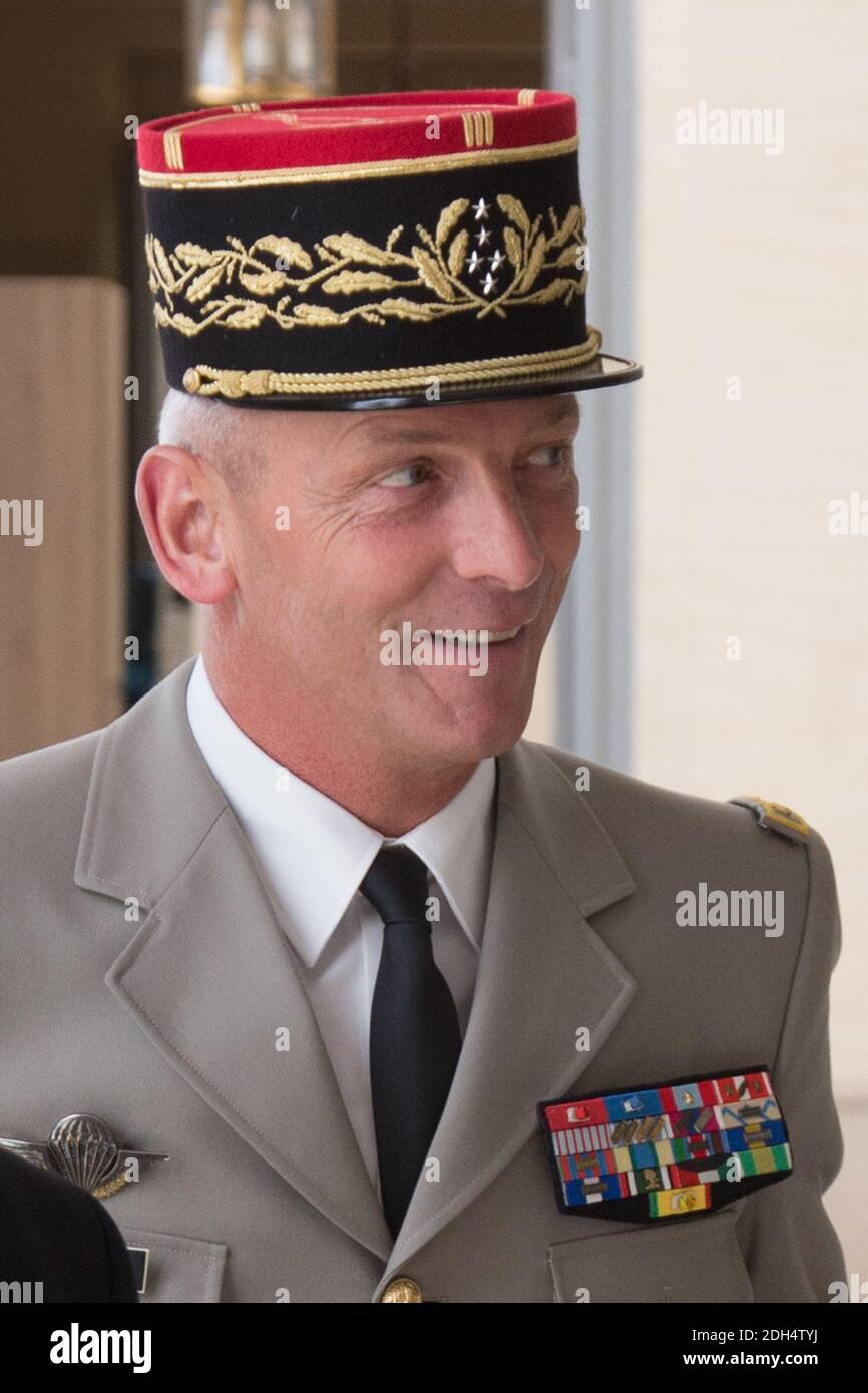 New French armed forces chief of staff General Francois Lecointre meet ...