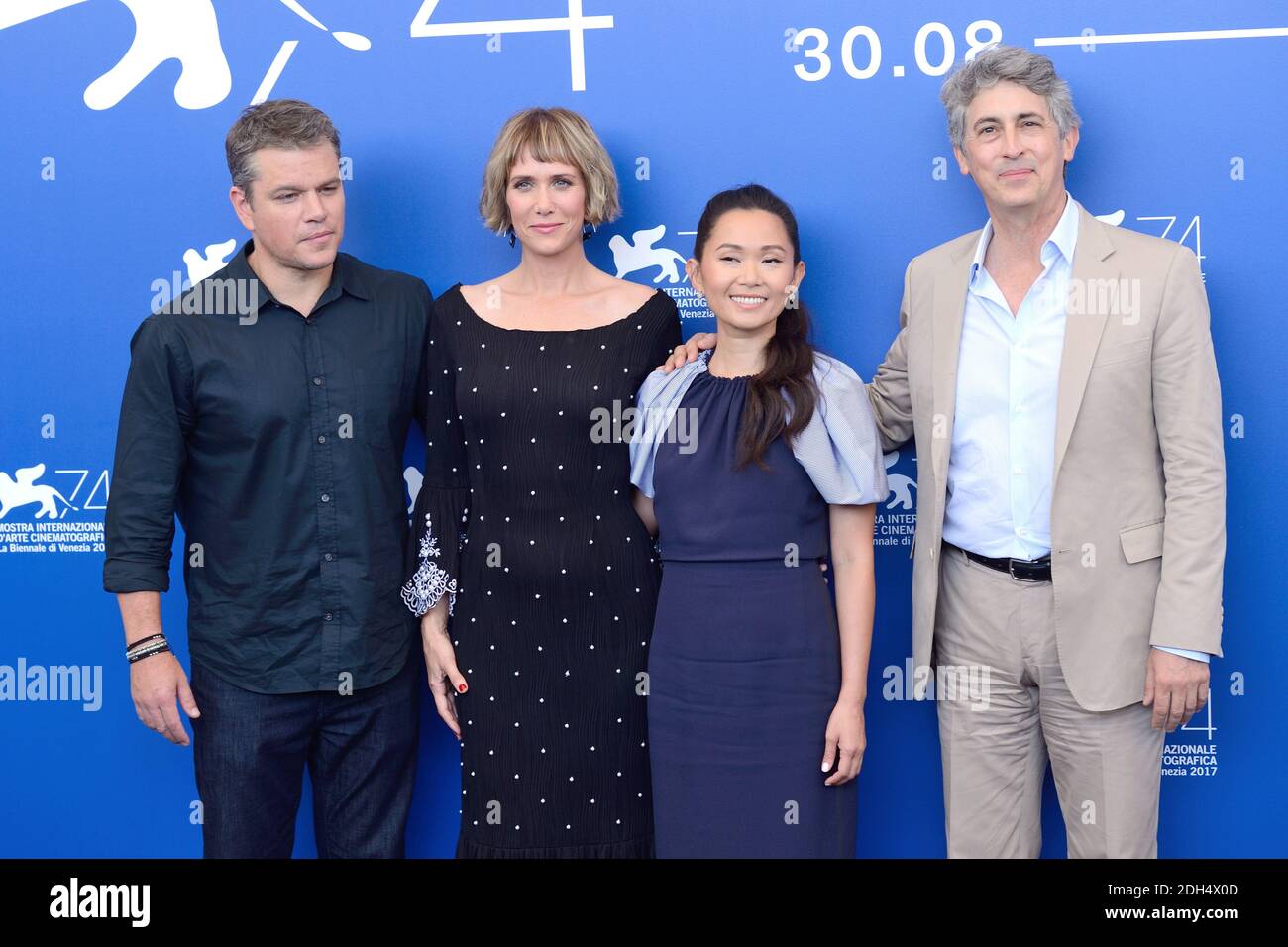 Matt Damon, Kristen Wiig, Hong Chau and Alexander Payne attending the ...