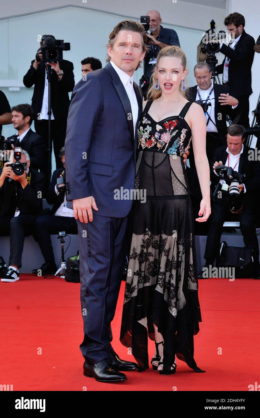 Amanda Seyfried and Ethan Hawke attending the First Reformed Premiere ... Amanda Seyfried and Ethan Hawke attending the First Reformed Premiere ...