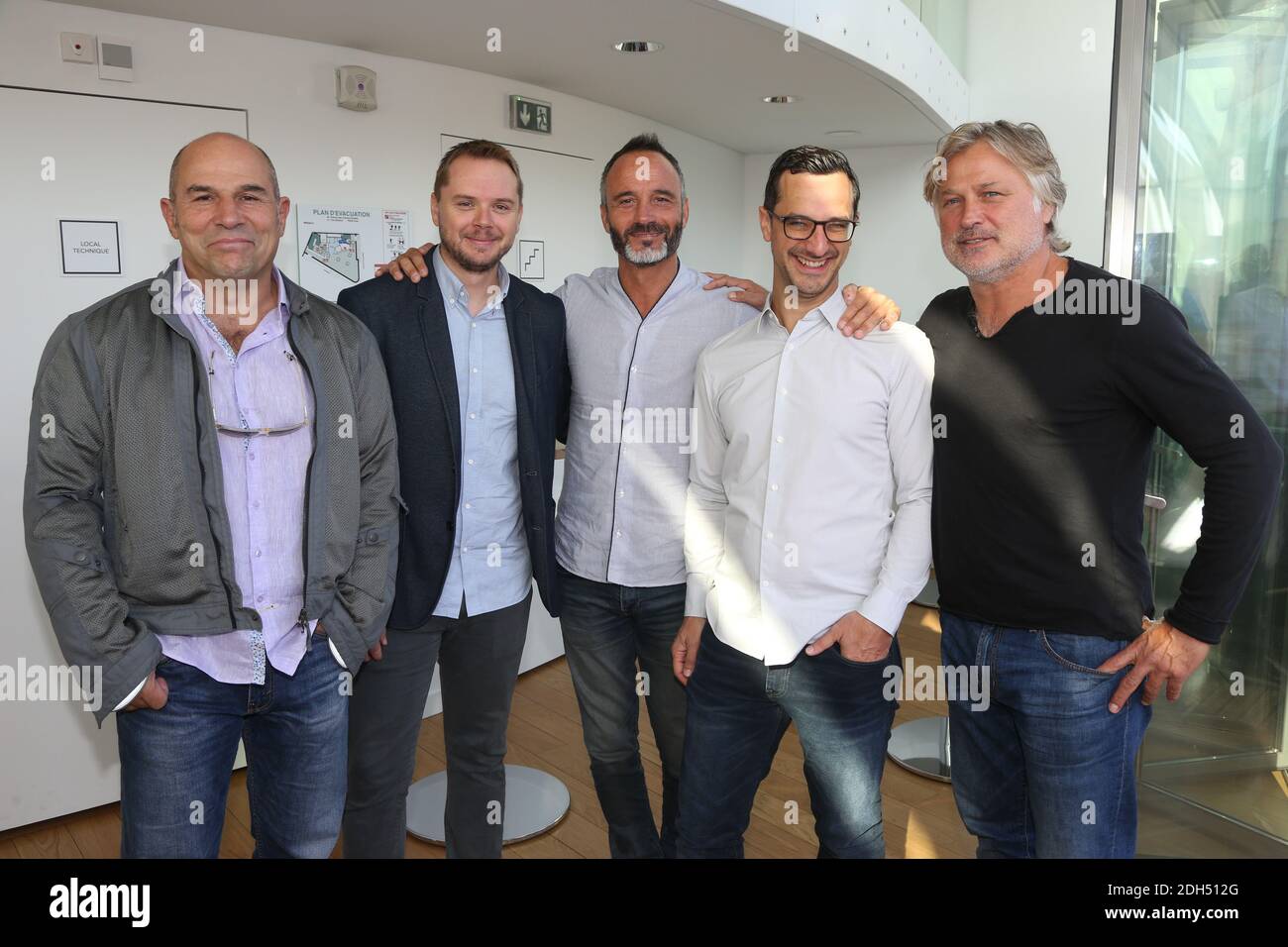 Vincent Moscato, Adrien Aigoin, Eric Di Meco, Pierre Dorian and Denis ...