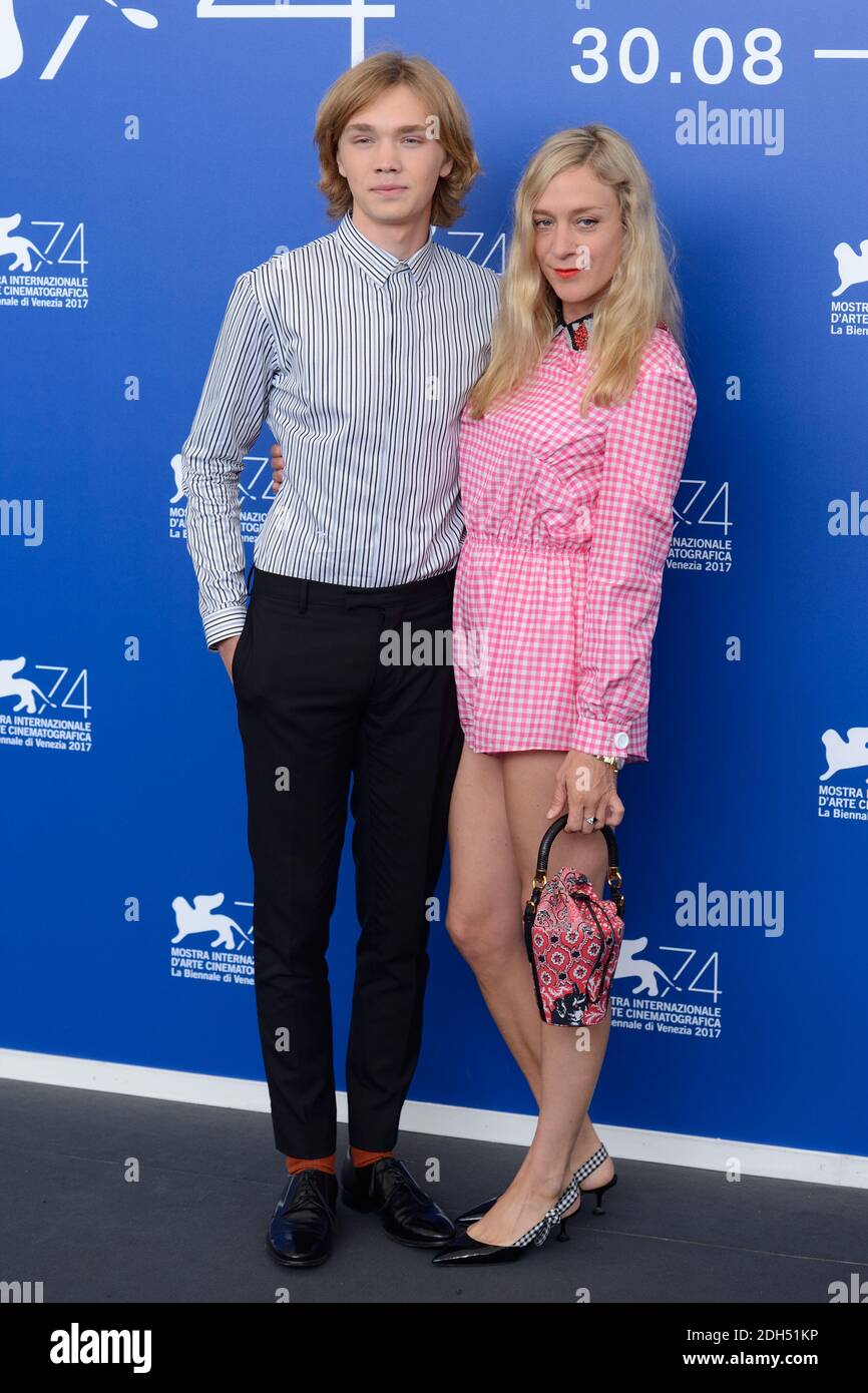 Charlie Plummer and Chloe Sevigny attending the Lean on Pete Photocall ...