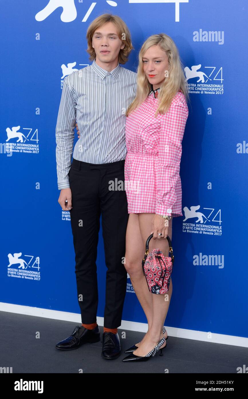 Charlie Plummer and Chloe Sevigny attending the Lean on Pete Photocall ...