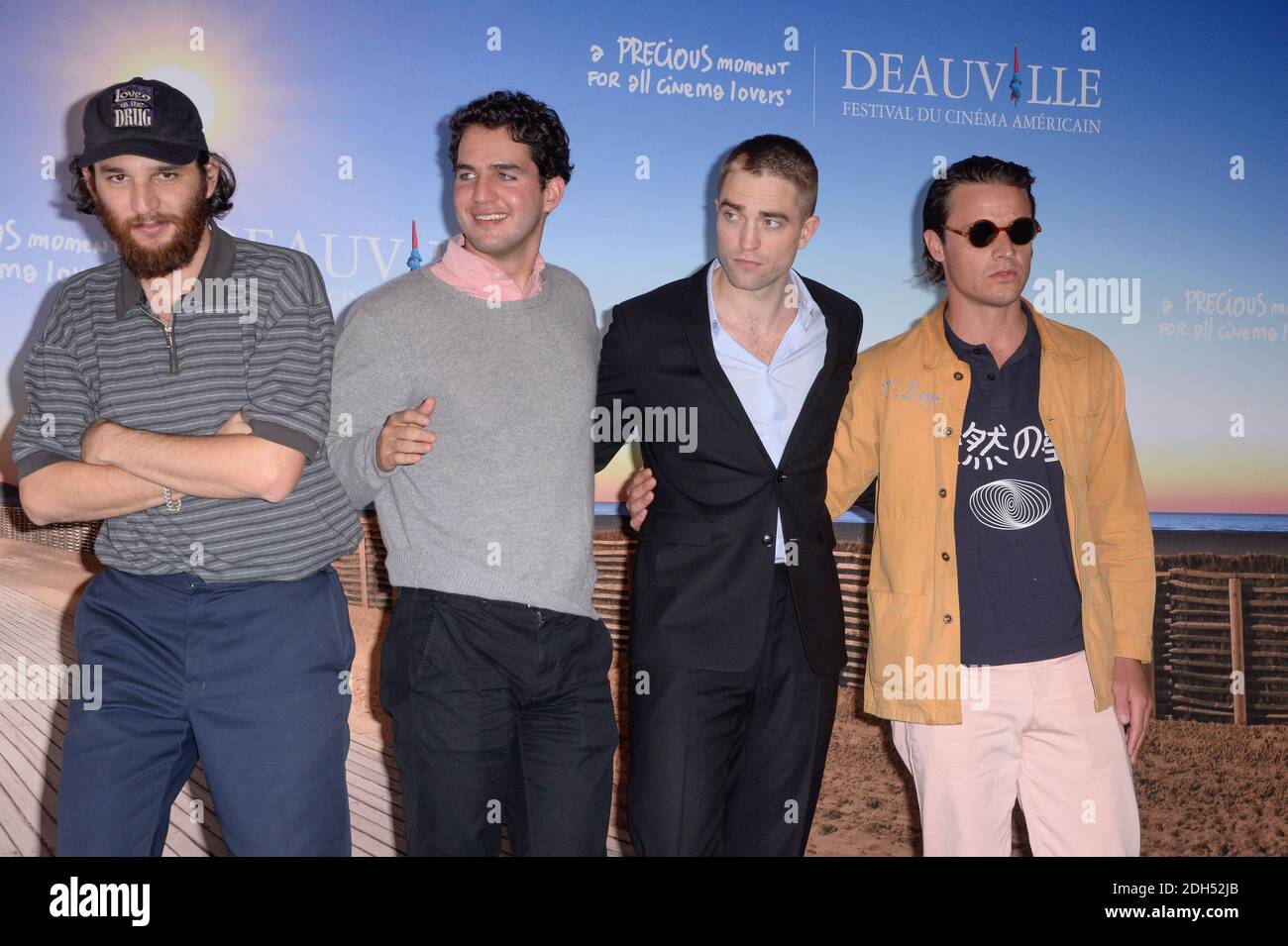 Josh Safdie, Benny Safdie, Robert Pattinson, Oscar Boyson attending a ...