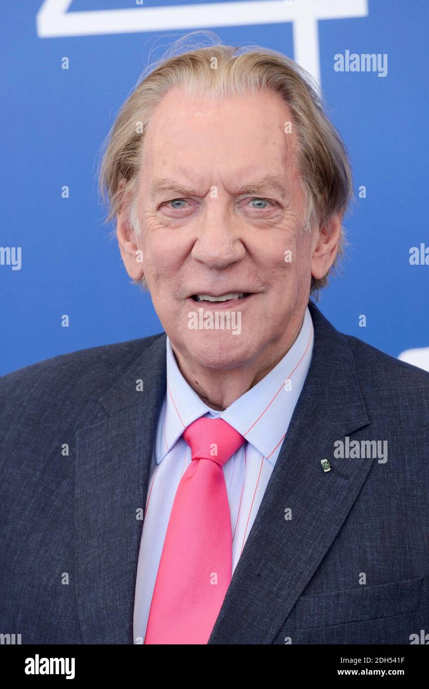 Donald Sutherland attending The Leisure Seeker Photocall during the ...