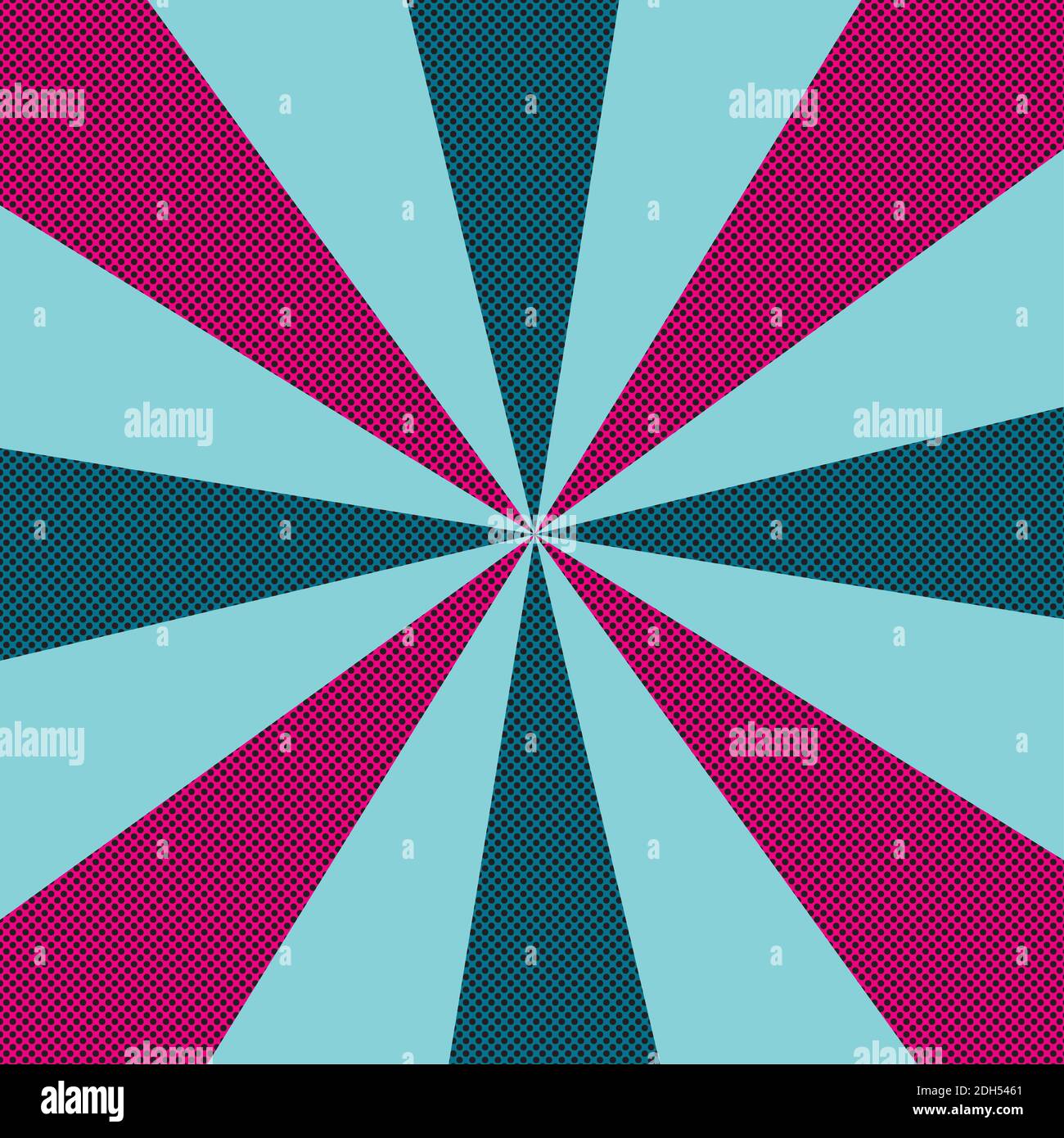 An abstract halftone burst shape background image Stock Photo - Alamy