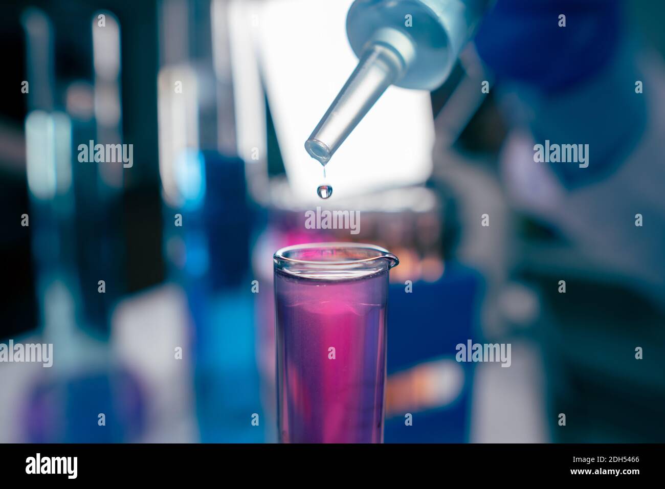 Colorful rows of laboratory test tubes Stock Photo - Alamy