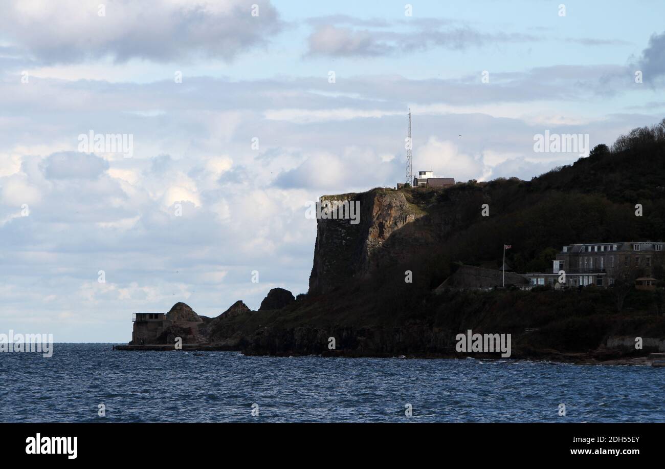 Berry Head, near Brixham, Devon, England: The Head in late afternoon ...
