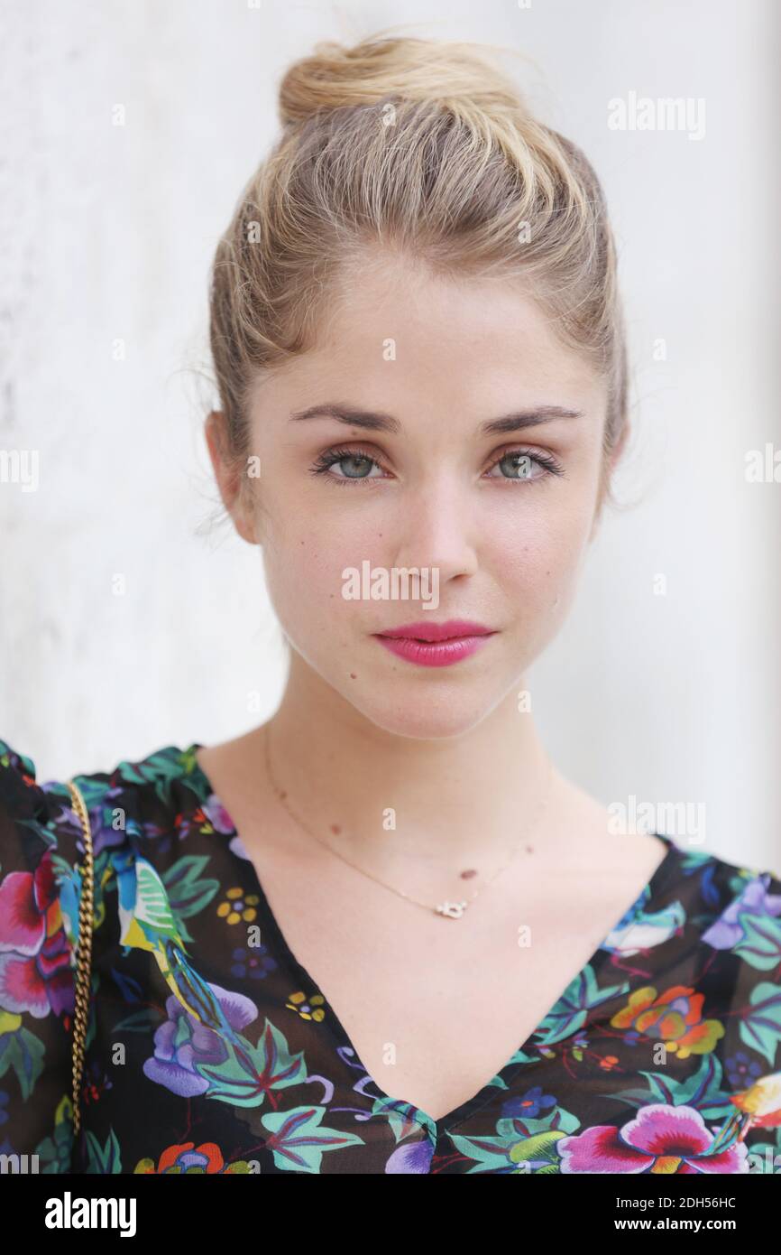 Alice Isaaz poses during the 10th Angouleme Film Festival in Angouleme ...