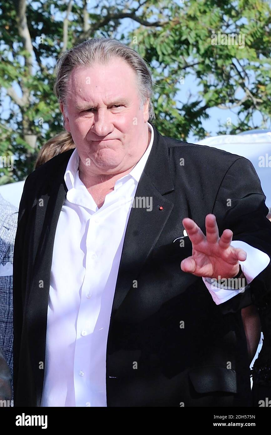 French actor Gerard Depardieu attending the screening of the restored ...