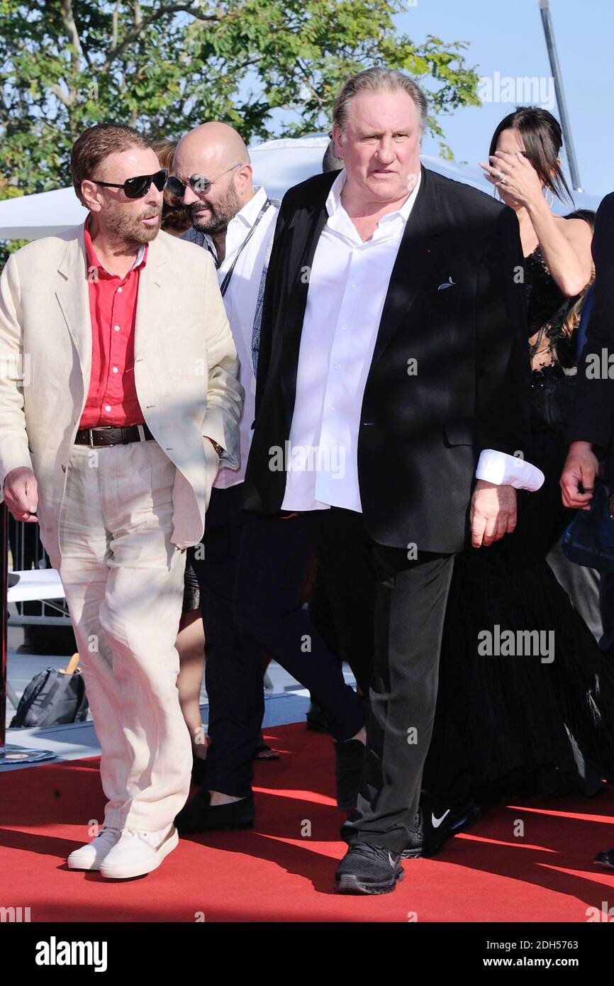 French actor Gerard Depardieu attending the screening of the restored ...