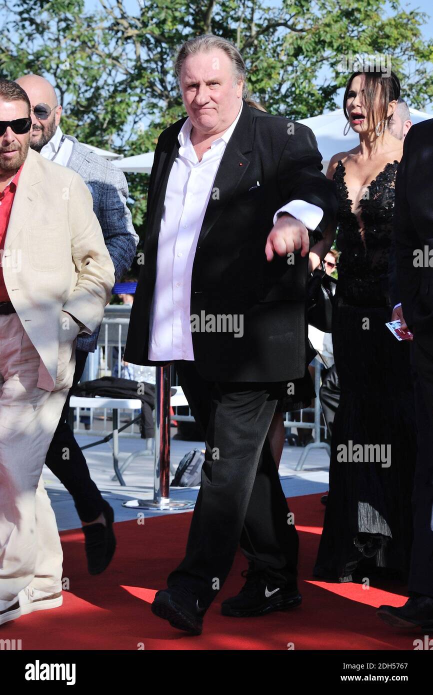 French actor Gerard Depardieu attending the screening of the restored ...