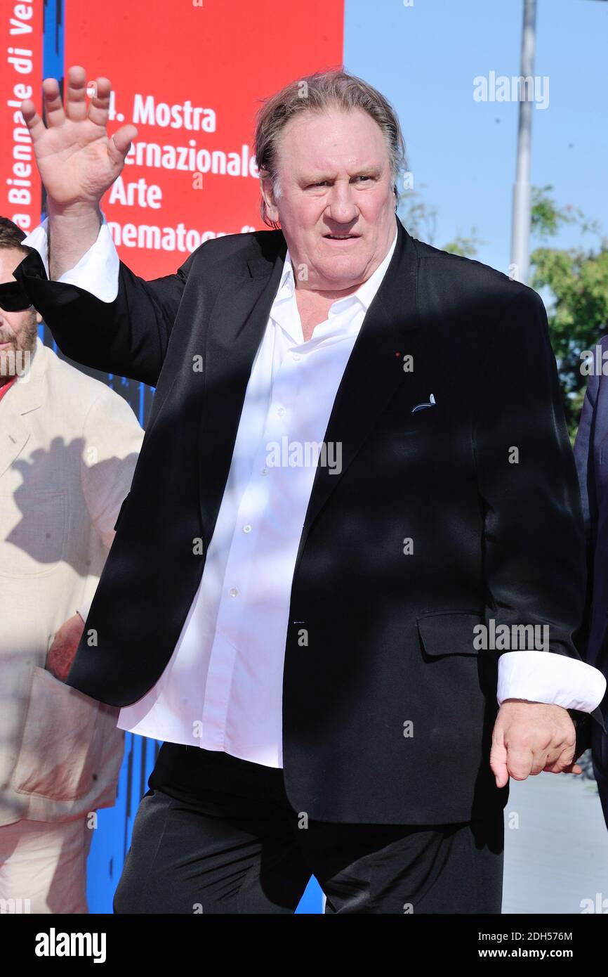 French actor Gerard Depardieu attending the screening of the restored ...