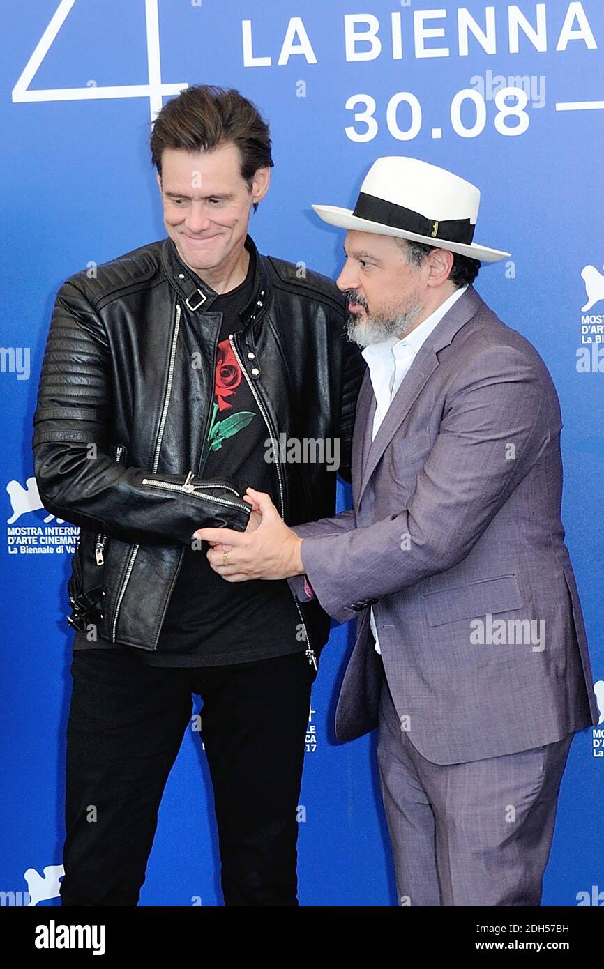 Jim Carrey and Eddy Moretti attending the Jim and Andy The Great Beyond ...