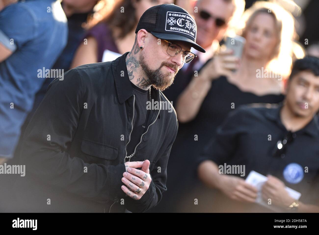 Benji Madden attends the premiere of IT at TCL Chinese Theatre on ...