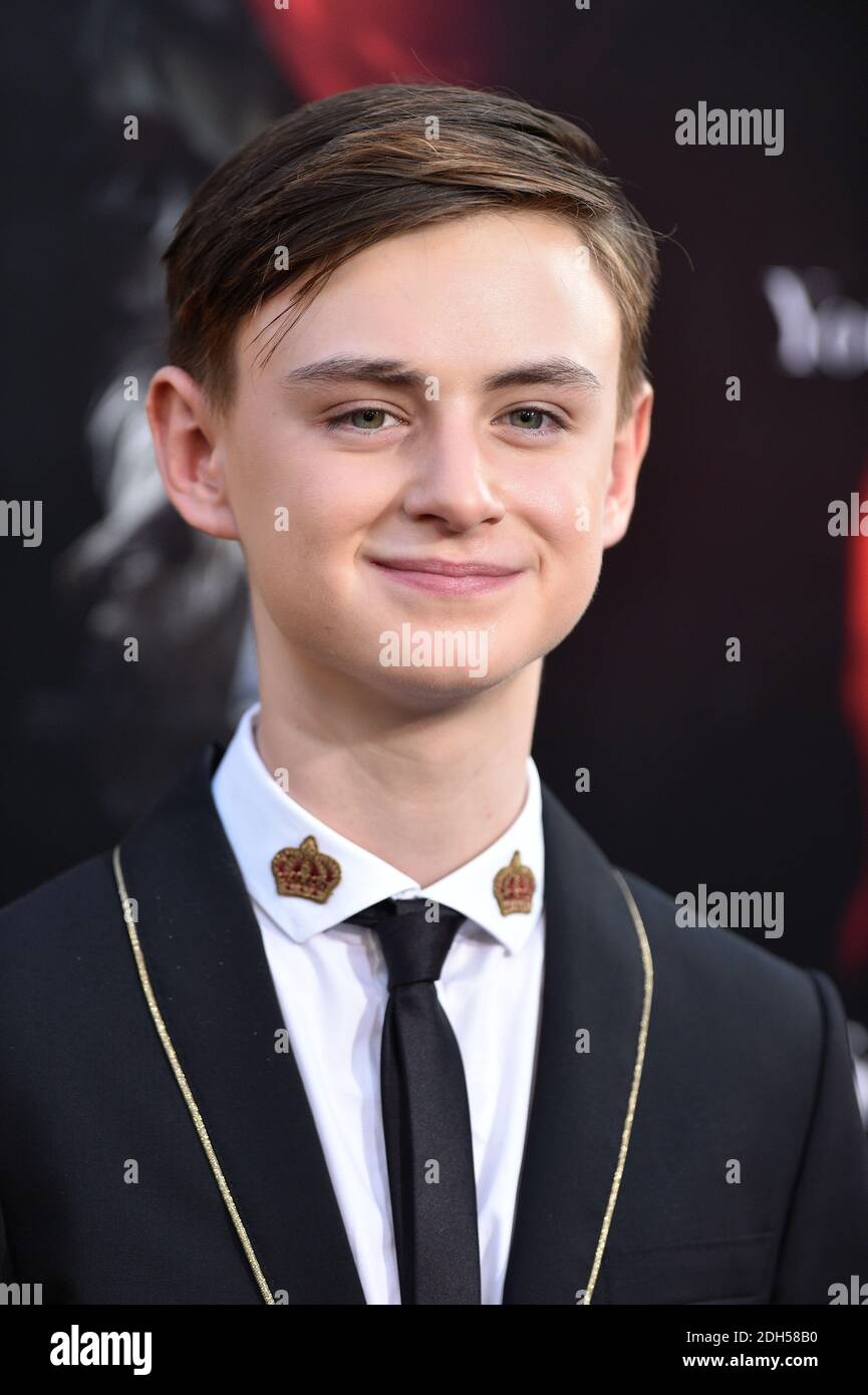Jaeden Lieberher attends the premiere of IT at TCL Chinese Theatre on ...