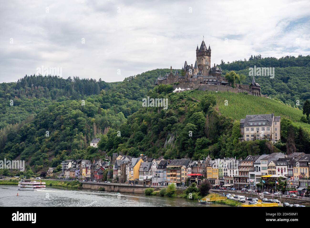 Cochem Imperial Castle Stock Photo - Alamy
