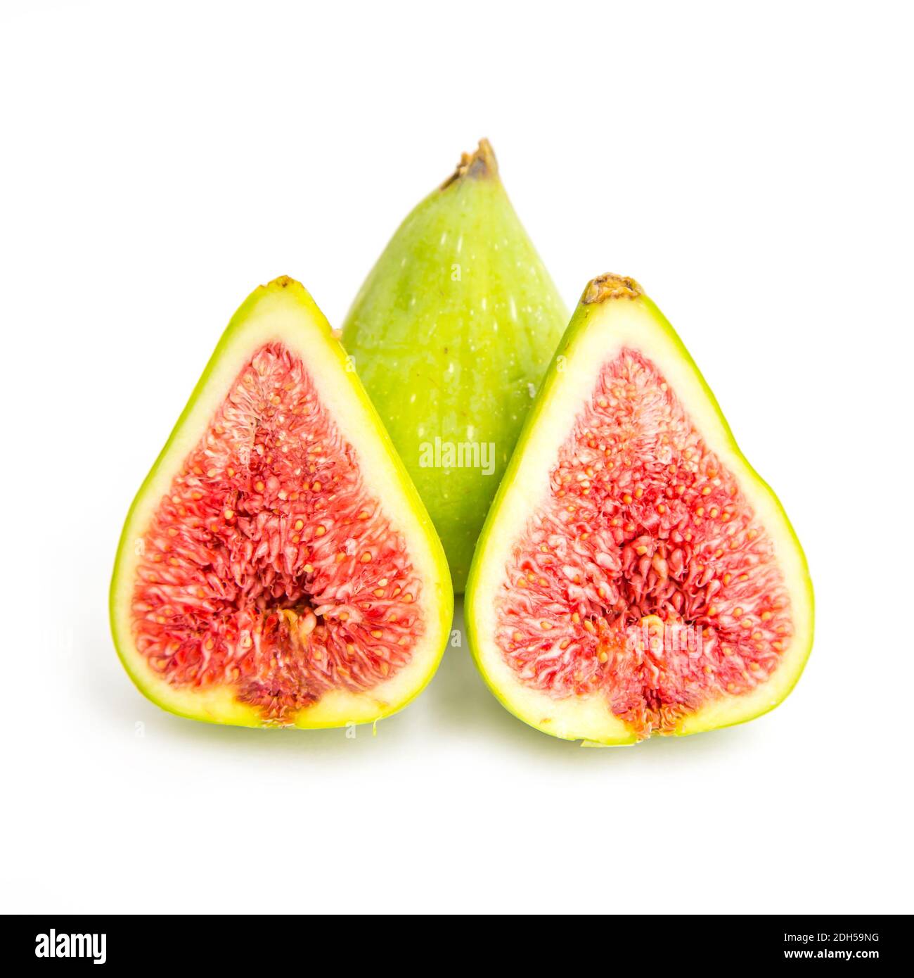Pair of green figs hi-res stock photography and images - Alamy
