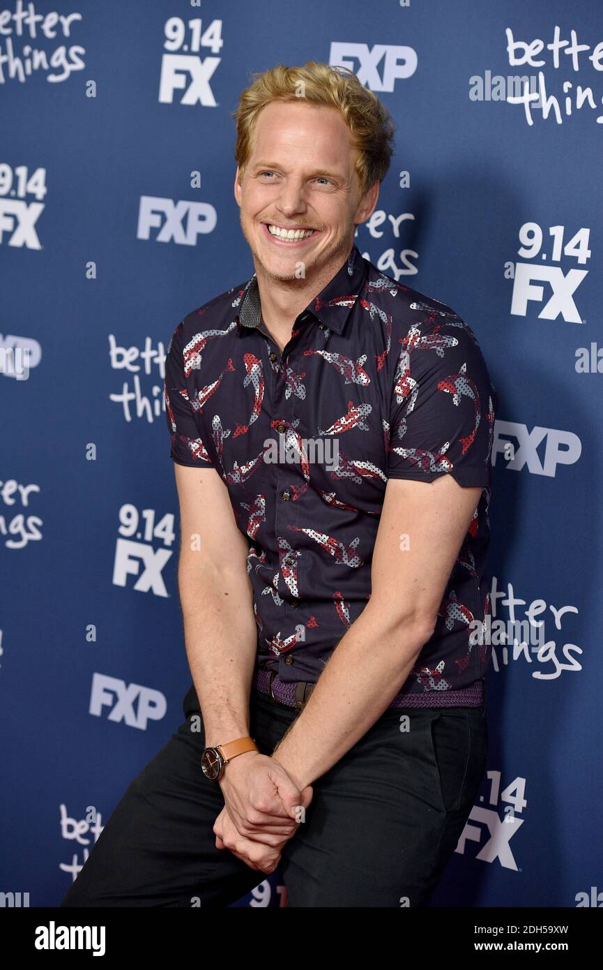Chris Geere attends the premiere of FX's 'Better Things' Season 2 at ...