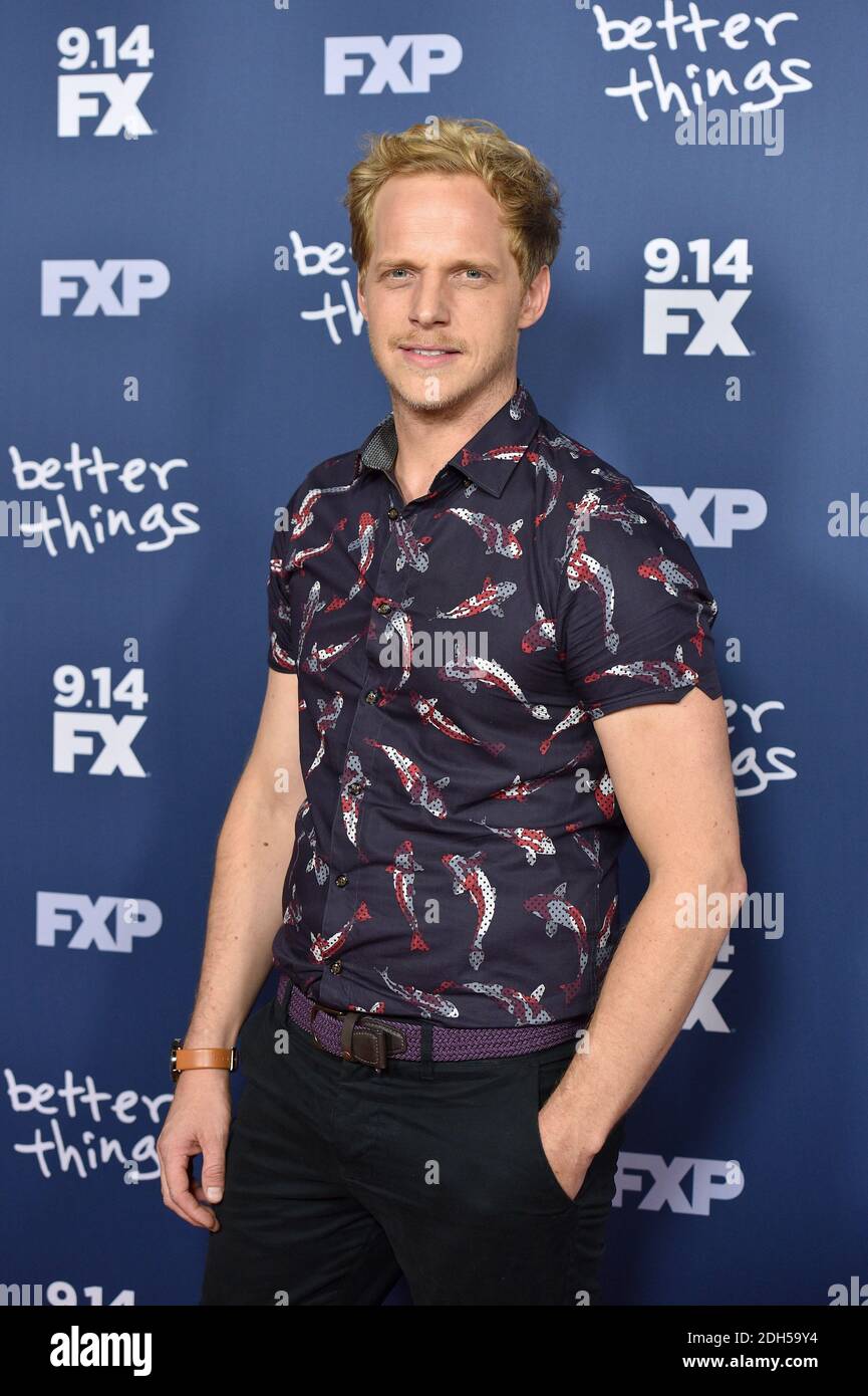 Chris Geere attends the premiere of FX's 'Better Things' Season 2 at ...
