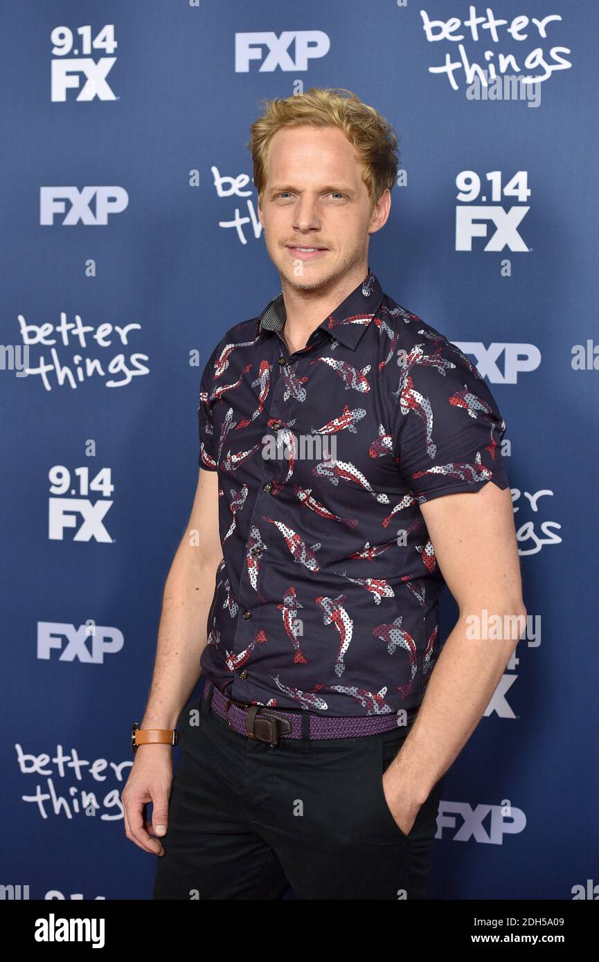 Chris Geere attends the premiere of FX's 'Better Things' Season 2 at ...