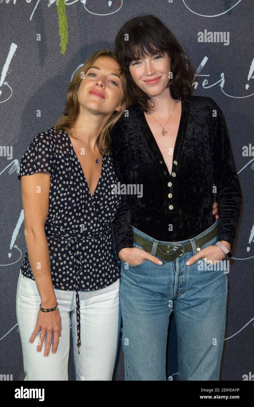 Victoria Monfort and Dorcas Coppin attending at 'Mother!' Paris film ...
