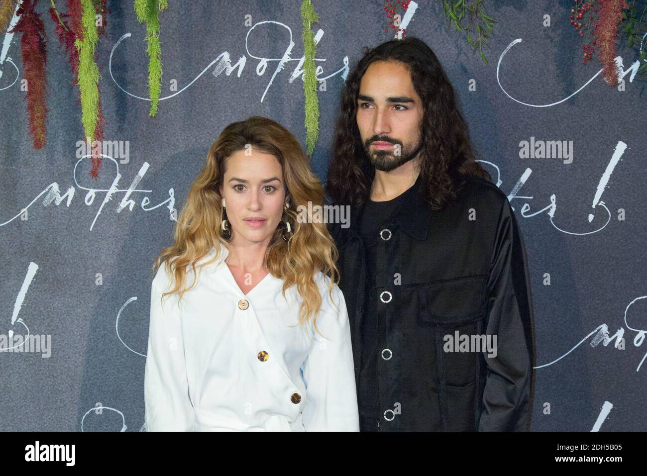 Alice David and Willy Cartier attending at 'Mother!' Paris film ...