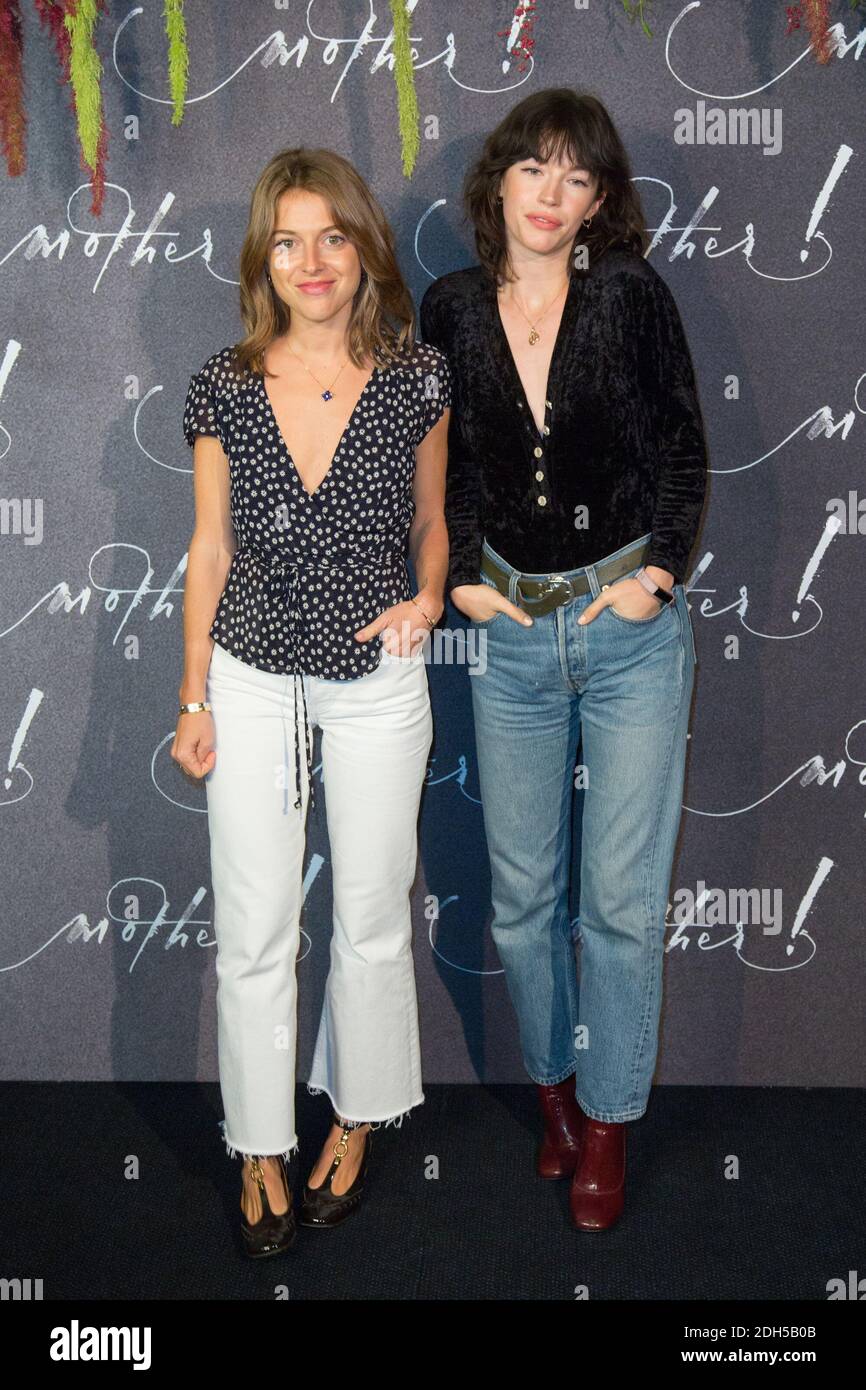 Victoria Monfort and Dorcas Coppin attending at 'Mother!' Paris film ...