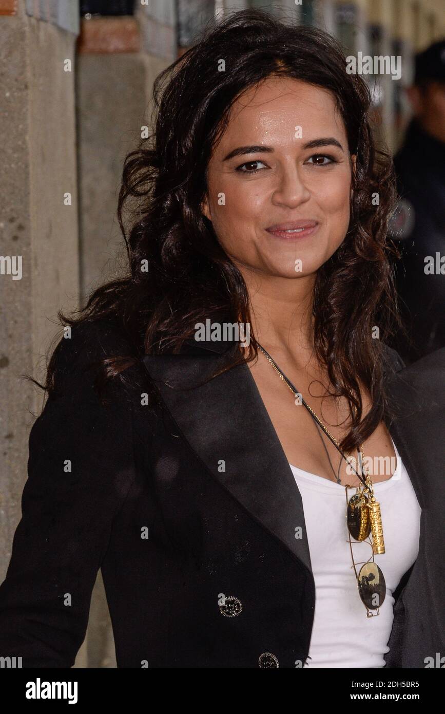 Michelle Rodriguez attending a photocall at the 43rd American Film ...