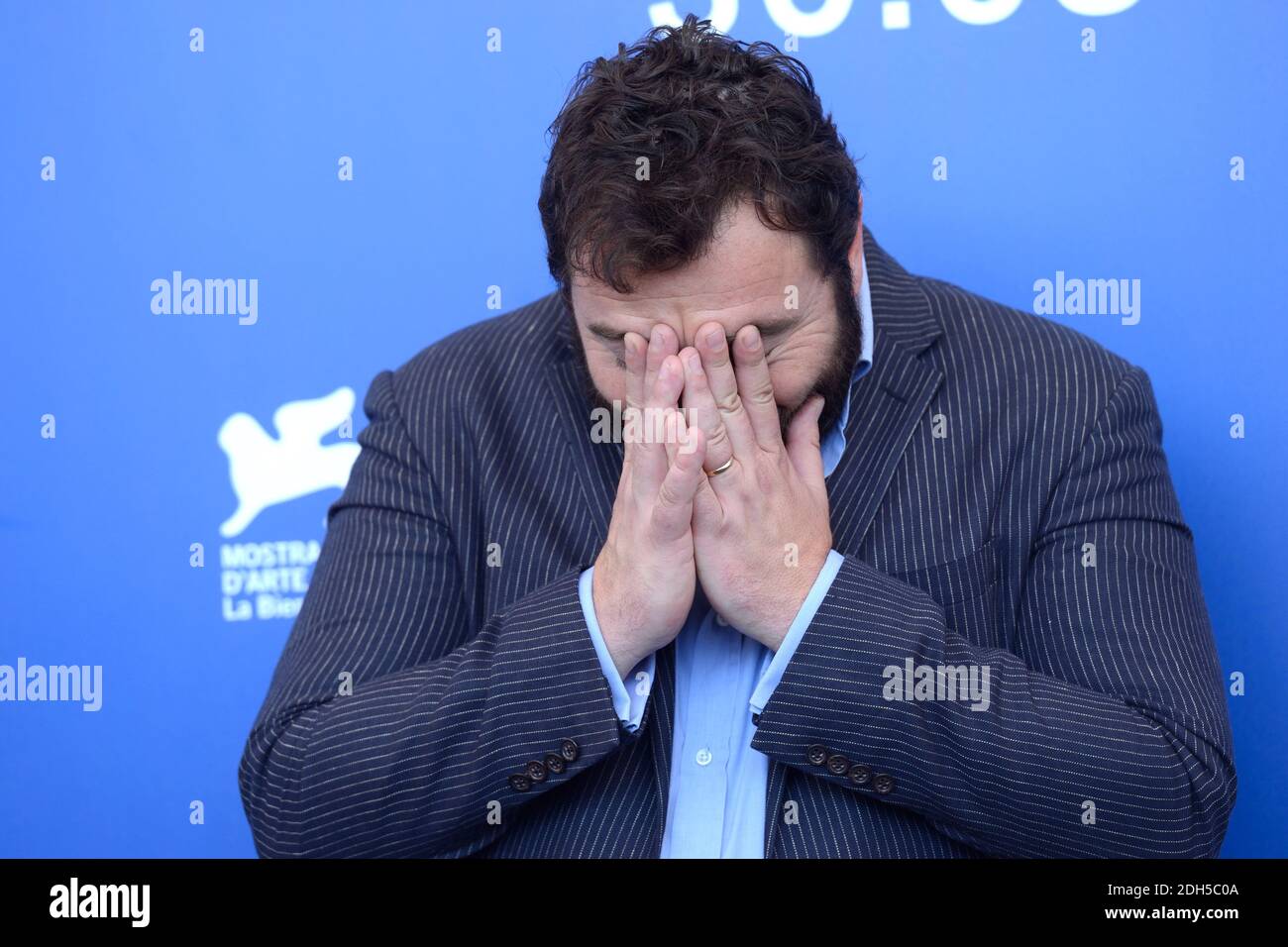 Denis Menochet attending the Jusqu'a la Garde Photocall during the 74th ...
