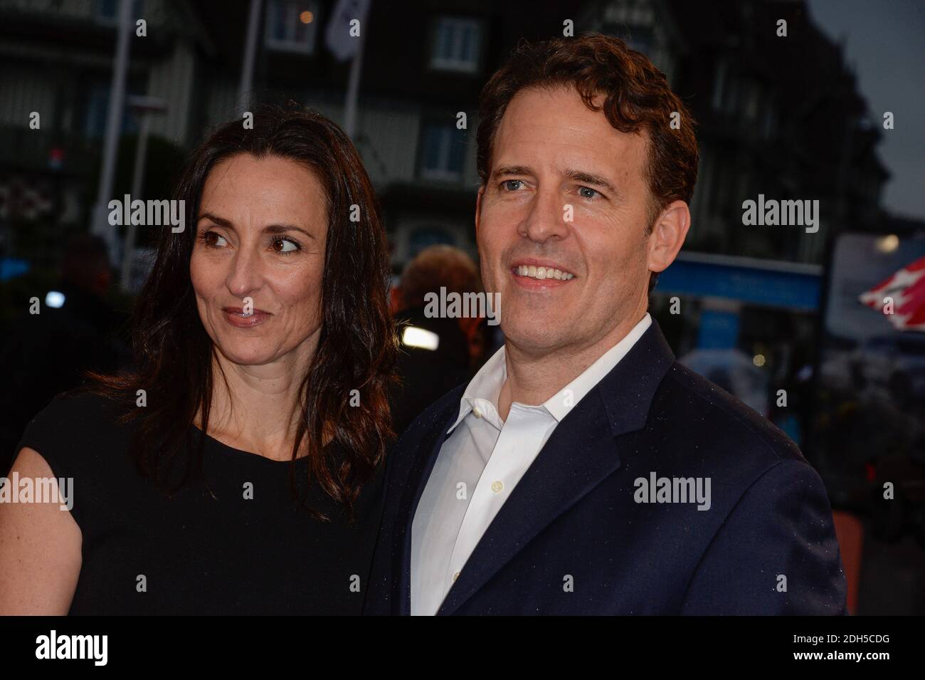 Kurt Voelker and wife attending the screening of Mother at the 43rd ...