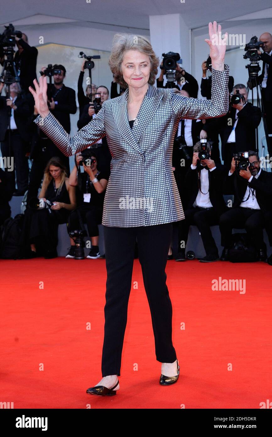 Charlotte Rampling attending the Closing Ceremony red carpet during the ...