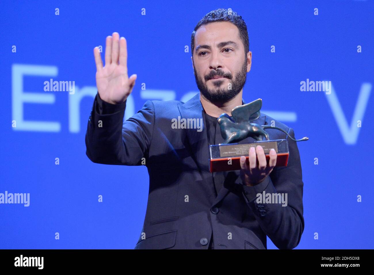 Navid Mohammadzadeh receives 'Orizzonti' Award for Best Actor for ...
