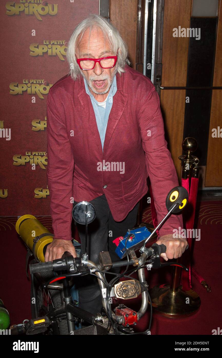 Pierre Richard attending at 'Le petit Spirou' Paris film premiere at ...