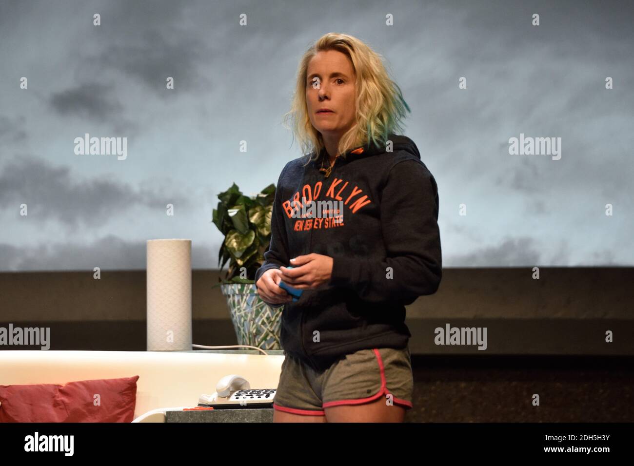 Filage de la piece La Lecon De Danse avec Eric Metayer et Andrea Besond ...