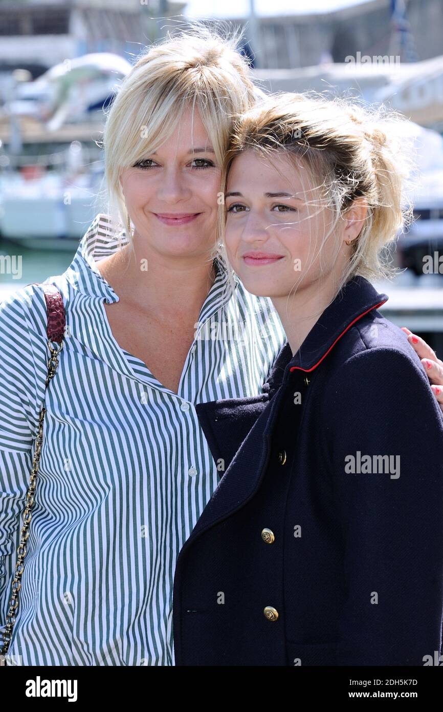 Flavie Flament et Lou Gable assistent a un photocall pour le film La ...
